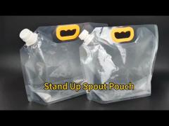Custom Spout Pouches For Travel Drinks