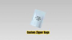 Custom Mini Packaging Bags Zipper Small Business