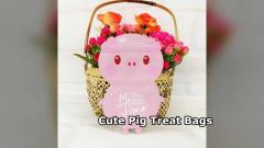 Cute Pig Candy Bags Party Wedding Treats