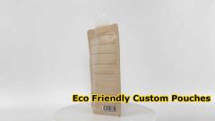 Custom Kraft Paper Pouches Eco Friendly Packaging