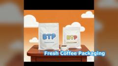 Custom Coffee Packaging Bags Freshness Secured
