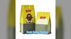 Custom Coffee Pouches Freshness Guaranteed