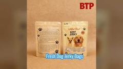 Custom Dog Jerky Stand Up Pouch Food Grade Zipper Bag