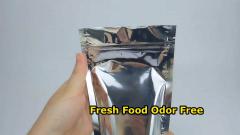 Smell Proof Bags Food Packaging Custom Zipper