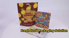 Custom Food Pouches Ziplock Packaging