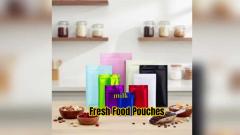Custom Stand Up Food Pouches