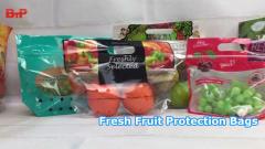 Fresh Fruit Packaging Bags BOPP CPP Zipper