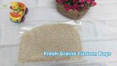 Custom Rice Packaging Bags Vacuum Grain Seal