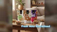 Custom Nut Pouches Keep Food Fresh