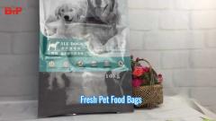 Custom Pet Food Bags Zipper Stand Up Packaging