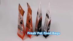 Custom Pet Food Bags Stand Up Zipper Mylar