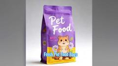 Custom Pet Food Bags 100pcs Moisture Proof