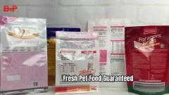 Custom Pet Food Bags Stand Up Zipper Packaging