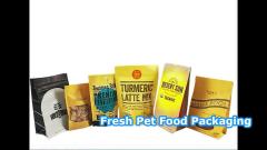 Custom Pet Food Bags Durable Packaging