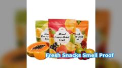 Smell Proof Fruit Snack Packaging Pouch