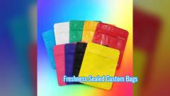 Custom Mylar Bags Food Packaging Stand Up Pouch