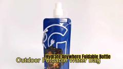 Portable Foldable Water Bottle 450ml Outdoor Sports