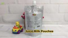 Custom Food Pouches For Juice & Milk Packaging