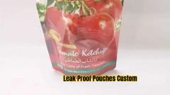 Reusable Squeeze Pouches Bulk Leak Proof Custom Printing
