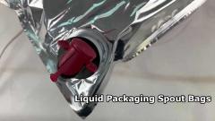 1.5L 20L Liquid Packaging Bag Box Spout