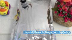 Juice Wine Oil Pouch Bags With Valve 1L-20L