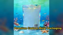 Custom Printed Mylar Bags for Premium Edible Packaging