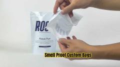 Custom Matte Glossy Smell Proof Bags