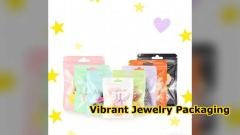 Colored Zip Lock Bags Jewelry Packaging