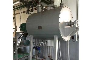 China Intermittent Operational Method Rake Vacuum Dryer with Drying for Large Production Line for sale