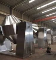 China Double Cone Low Temperature Vacuum Dryer 100-5000L Transmission Heating for Pharmaceutical Chemical Food for sale