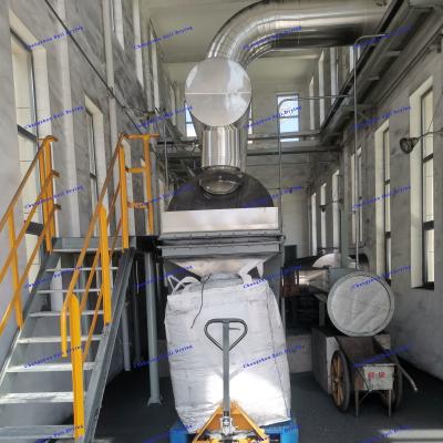 China 316L Hot Air ZLG Fluidized Bed Dryer Drying Calcium Magnesium Phosphate Fertilizer for sale