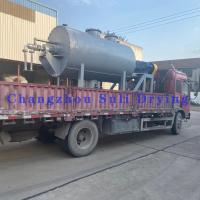 China Organic Waste Vacuum Dryer Machine for Cream Material 300L Working Volume 6m2 Heating Area for sale