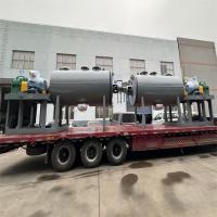 China Organic Waste Vacuum Dryer Machine for Cream Material 300L Working Volume 6m2 Heating Area for sale