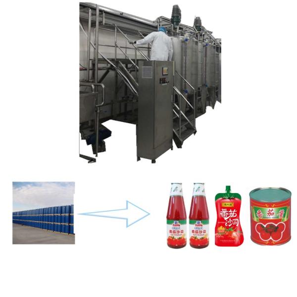 Quality Complete Tomato Processing Plant Small Scale Ketchup Processing Line Tomato for sale