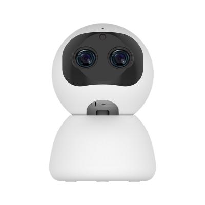Cina Inseguimento domestico di umanoide della videocamera di sicurezza della lente di Smart WIFI dell'allarme doppio di voce in vendita