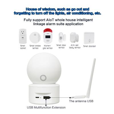 Cina Rilevazione panoramica orizzontale di moto di visione notturna della macchina fotografica del CCTV di sicurezza domestica 360° in vendita