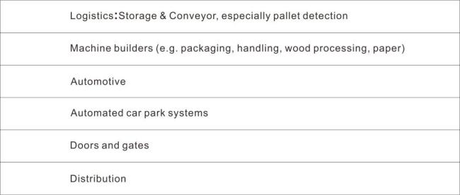 Infrared Reflective Photocell Sensor with 7m Detection Range Used for Door Safety