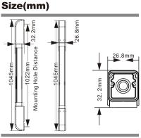 China Infrared Light Curtain Sensor 1m 4 Beams for sale