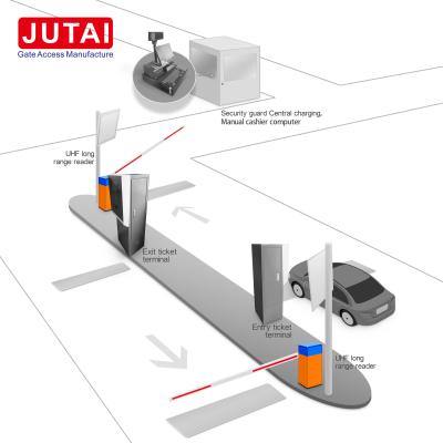 China JUTAI Intelligent Parking Lot Ticketing System Entrance/Exit Parking Ticket Management System for sale