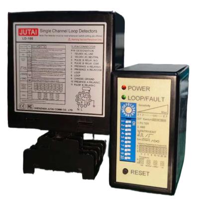 China Single Channel Loop Detector for Parking Barrier Gate Truck Motorcycle Forklift Detection for sale