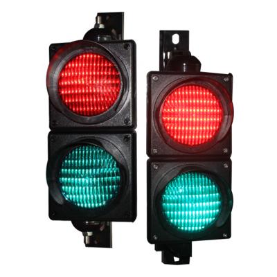 China JD112HF-C 100mm Red Green LED Traffic Signal Light with OSRAM High Power LED, Fresnel Lens and IP65 for Parking Barrier Gate and Vehicle Entrance Control for sale