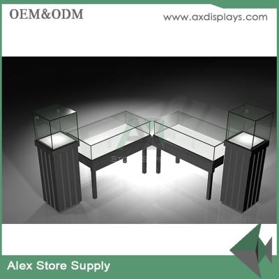 China jewellery store furniture for jewelry shop counter showcase design cabinet display for sale