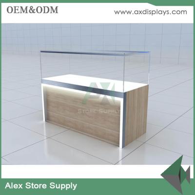 China Phone shop display counters shop furniture watch display counter supplier glass counter for sale