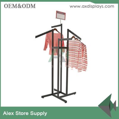 China Shop display racks and stands clothes rack showcase display cabinet metal decoration for sale