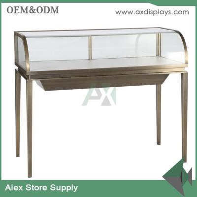 China luxury jewellery display counter glass showcase classical design store jewelry counter for sale