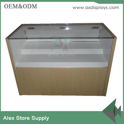 China Indian style customized shop counter design for mobile phone shop decoration for sale