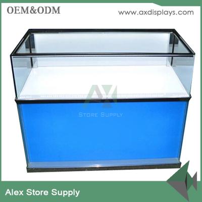 China VIVO display counter display showcase mobile display cabinet MDF for sale