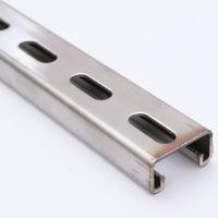 Quality Long Lasting Galvanized C Shaped Metal Strut Channel 1-3mm Thickness for sale