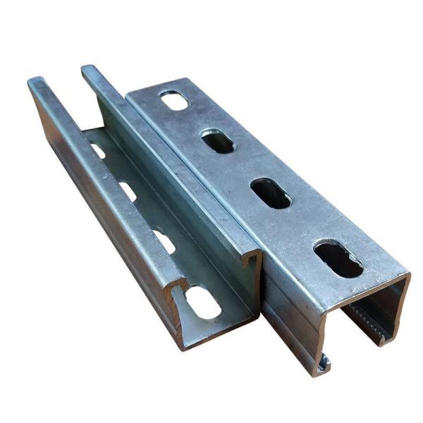 Quality Long Lasting Galvanized C Shaped Metal Strut Channel 1-3mm Thickness for sale