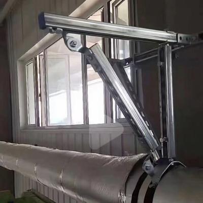 Cina Resistenza alla corrosione Pipo di frenata sismica argento supporta alluminio all'alluminio bullonata frenata tremore in vendita